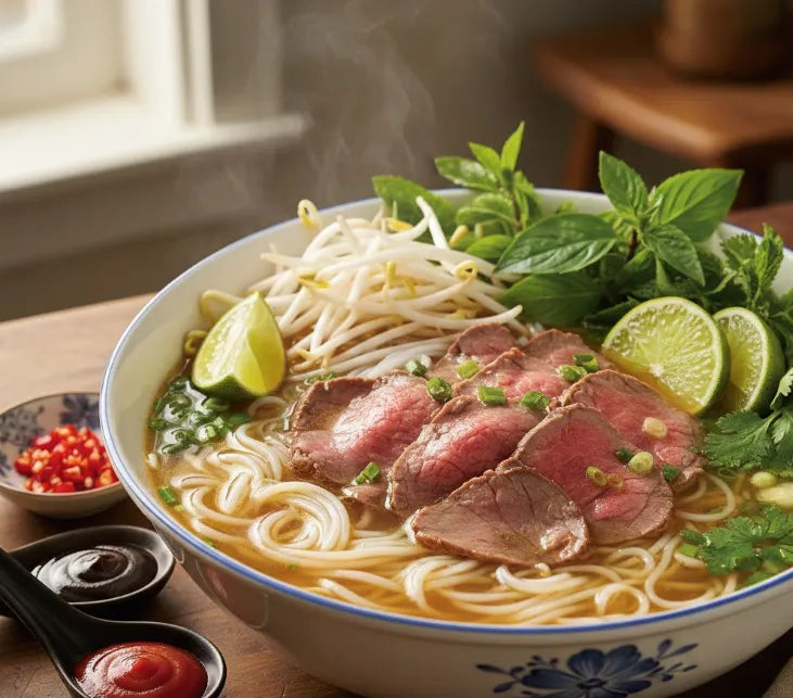 Vietnamese Beef Pho Recipe: Prep Herbs Fast with Geedel Chopper