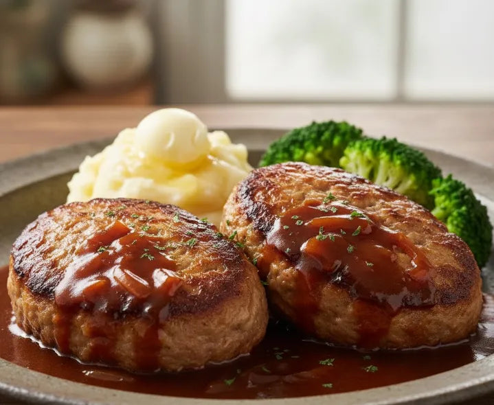 Japanese Hambagu Steak Recipe: Easy Onion Prep with Geedel Chopper