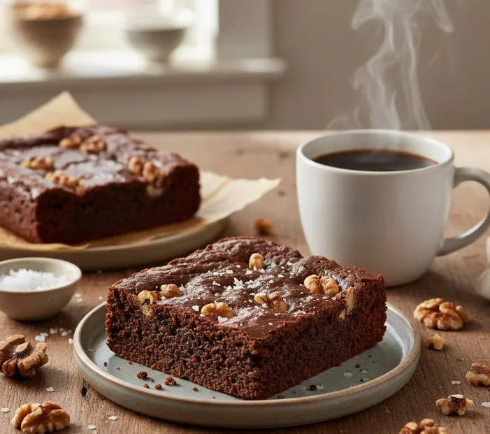 Sourdough Discard Brownies Recipe: Prep Nuts Fast with Geedel Chopper