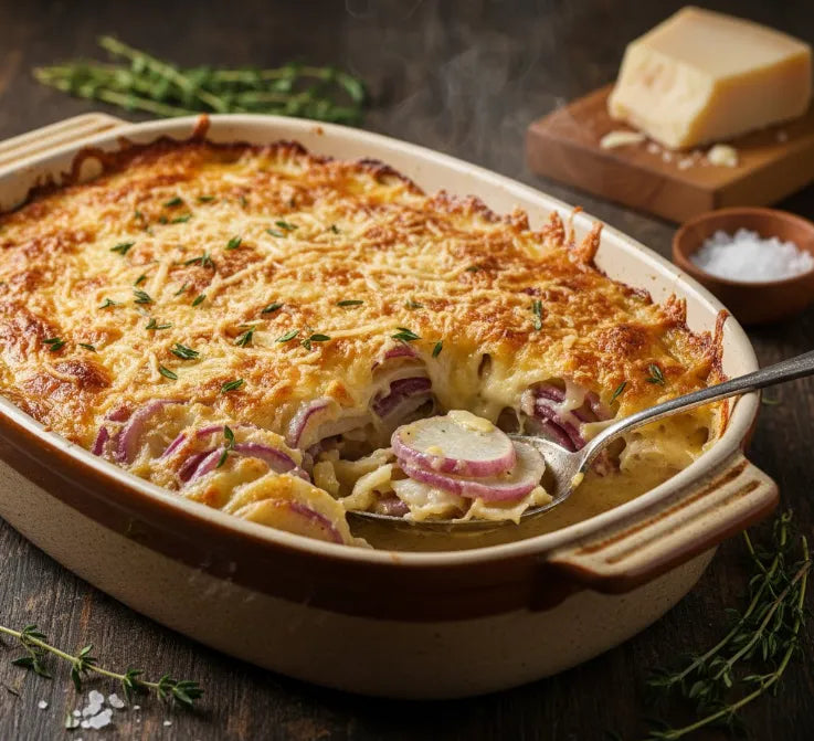 Cheesy Turnip Gratin: A Comforting, Creamy Side Dish – Geedel