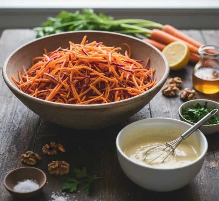 Carrot Slaw: A Crunchy, Tangy Side Dish – Geedel