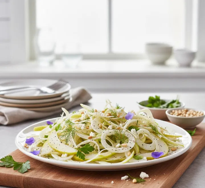 Shaved Celery Root & Pear Salad: Crisp, Elegant, Insanely Fresh – Geedel