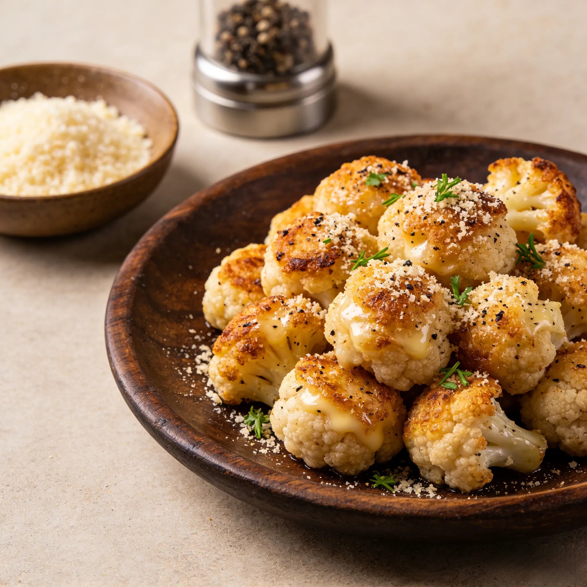 Cacio e Pepe Roasted Cauliflower – The Cheesiest, Pepperiest Side You ...