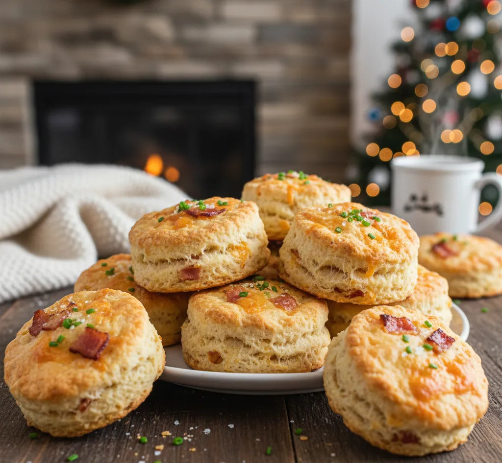 Bacon Cheddar Biscuits: Crispy, Cheesy, Southern Comfort in Every Bite ...