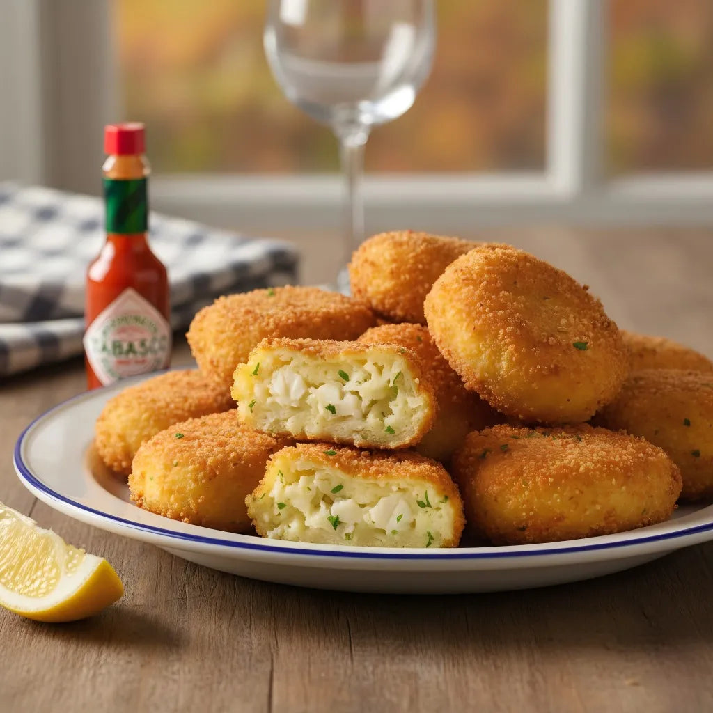 Portuguese Cod Fish Balls - Geedel Gets Them Crispy!