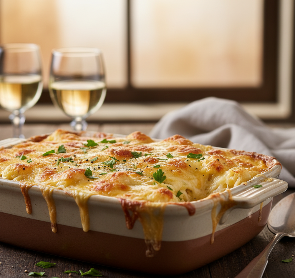 Cauliflower Cheese Bake – Geedel