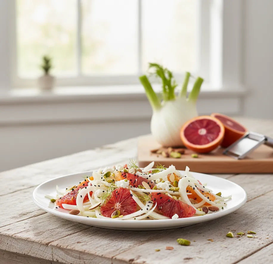 Fennel & Blood Orange Salad: Winter Sunshine on a Plate – Geedel
