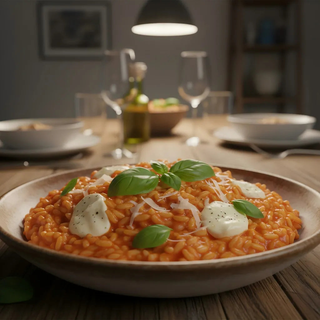 Sunday Dinner Win! Creamy Tomato Risotto - Geedel Gets It Ready