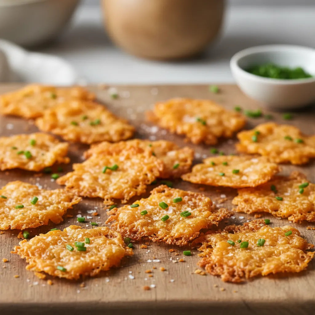 Crispy Cheddar Cheese Crisps: The Ultimate Crunchy Snack – Geedel