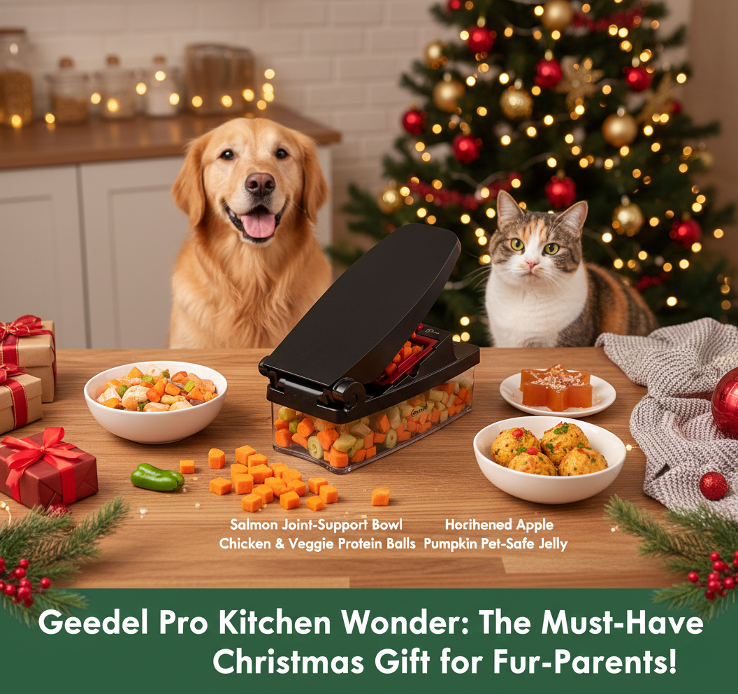 Geedel Vegetable Chopper: The Ultimate Christmas Gift for Pet Parents