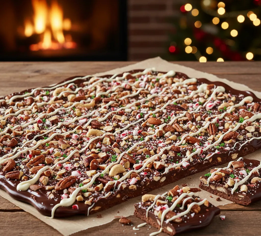 Peppermint Chocolate Crunch Bark: Holiday Magic You Can Break Apart ...