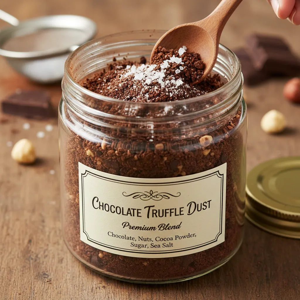 Decadent Chocolate Truffle Dust: The Ultimate Finishing Touch – Geedel