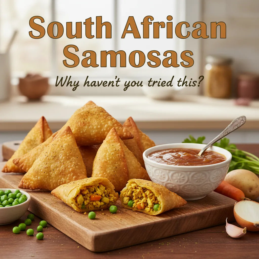 South African Samosas - Easy Curry Snacks | Geedel