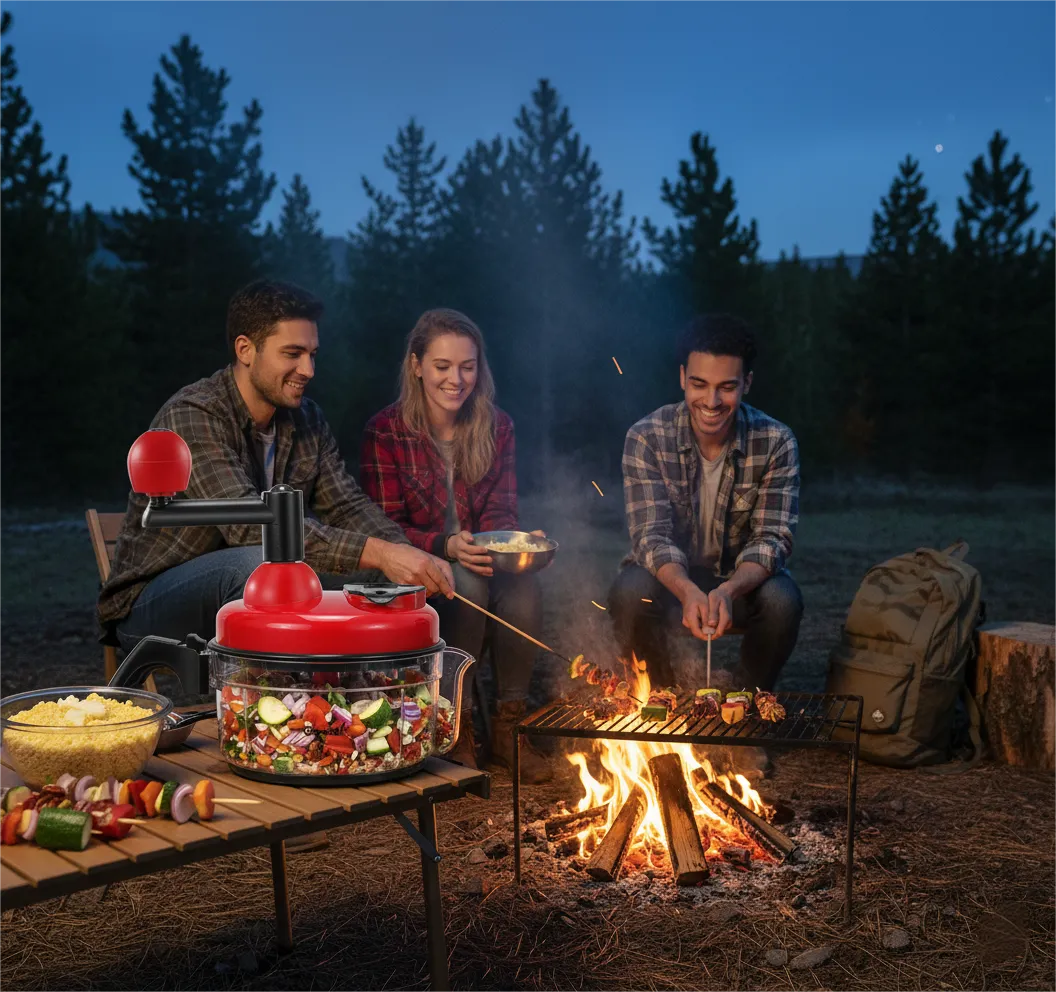 Hey Campers! Geedel Chopper = No-Slice Campfire Feasts