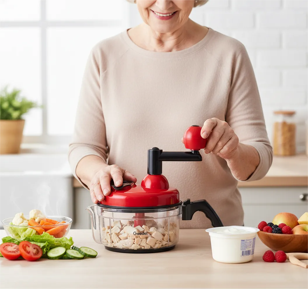 No More Chopping Pain! Geedel Senior-Friendly Chopper