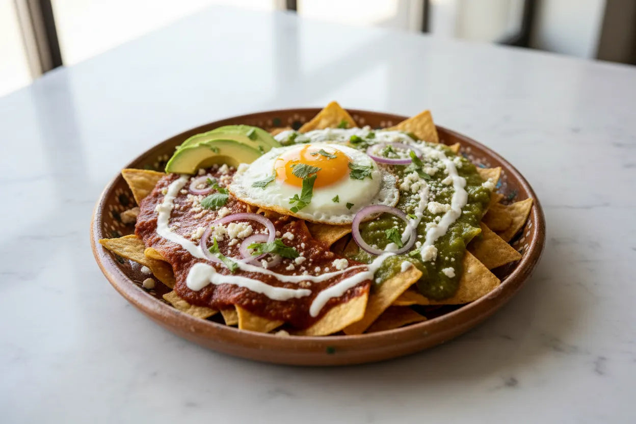 Chilaquiles Breakfast Recipe: Crispy Tortillas & Eggs – Geedel