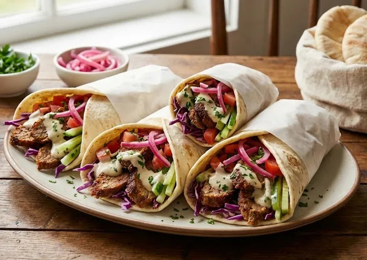 Lebanese Lamb Wraps Recipe: Easy Prep with Geedel Chopper