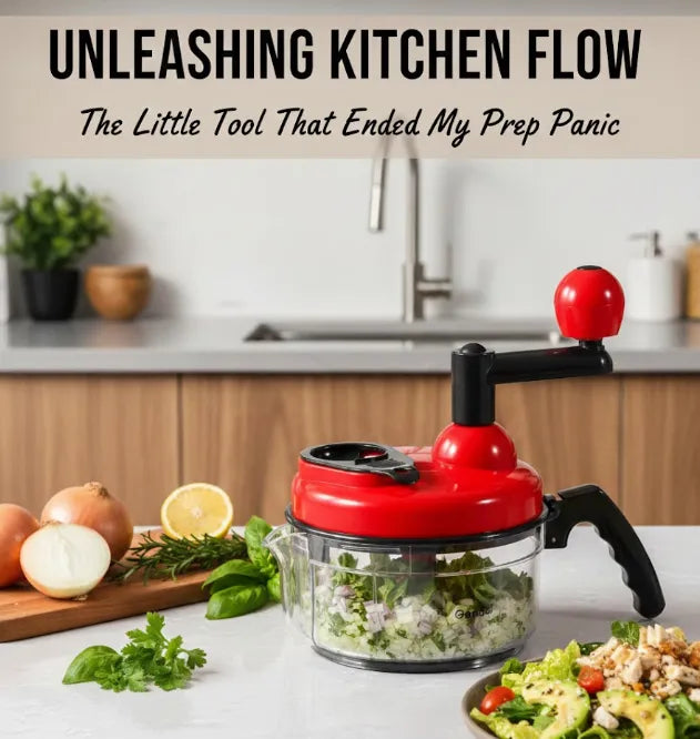 Rediscover the Joy of Cooking with the Geedel Manual Chopper